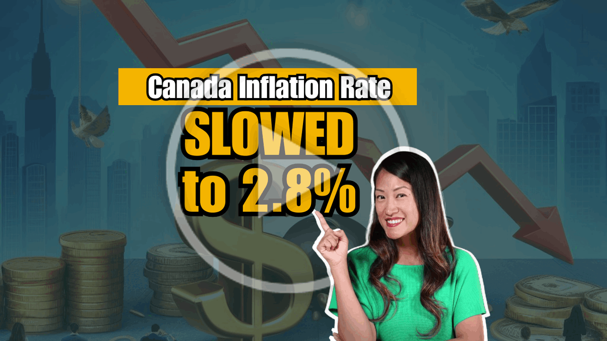 Canada Inflation Rate SLOWED to 2.8% June 2023 - Khoa Le - Real Imp...