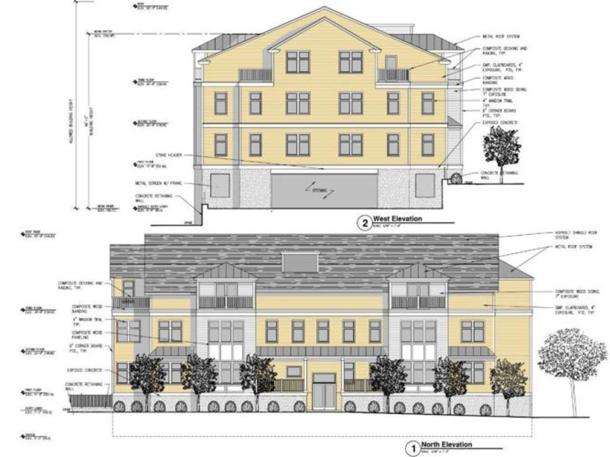 Zoning board considers approving 13-unit apartment building on Mapl...