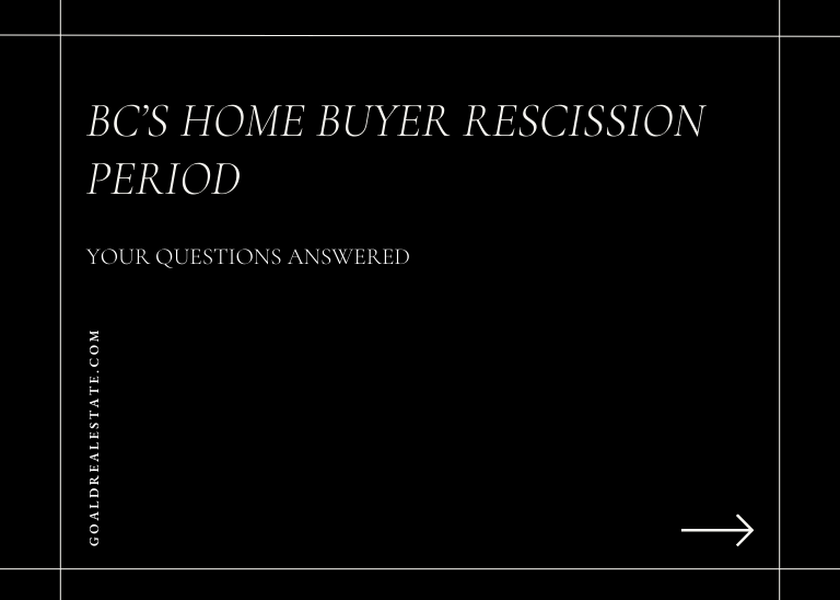 BC’s Home Buyer Rescission Period: Your Questions Answered - Conor ...