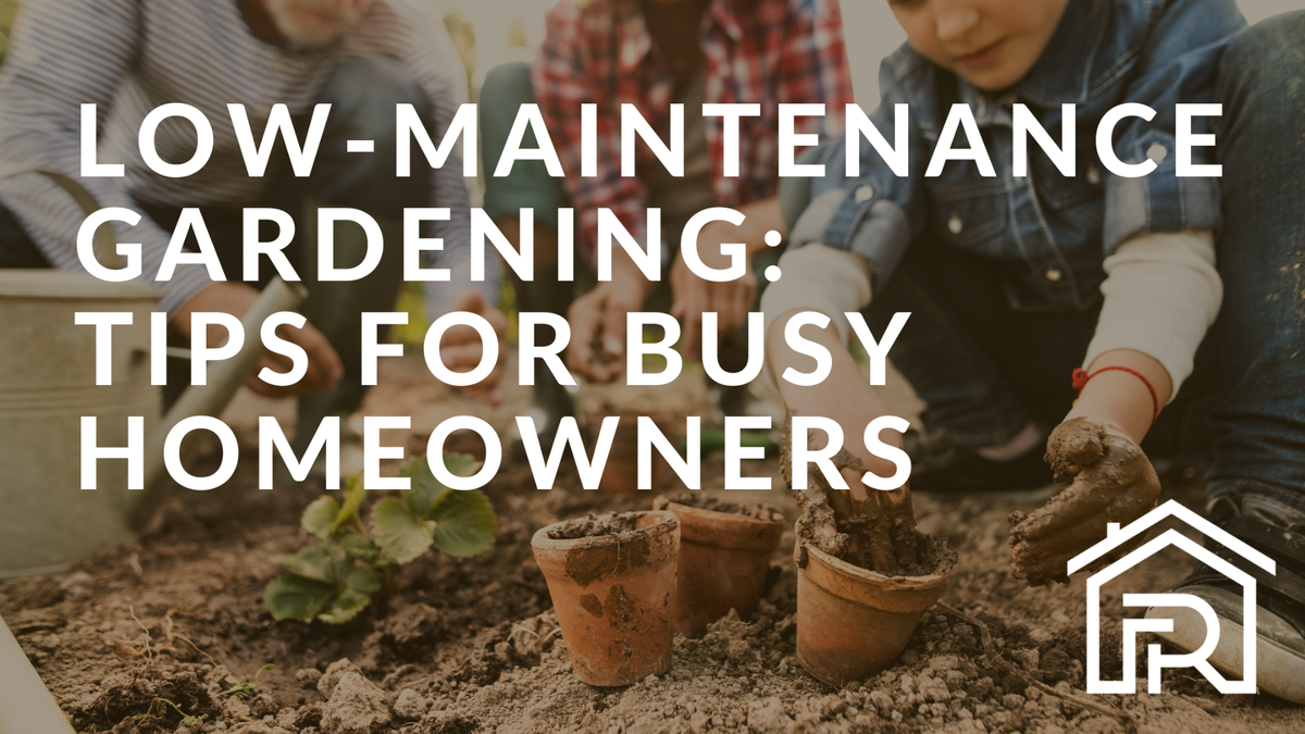 Low-Maintenance Gardening: Tips for Busy Homeowners - Brian Foraker...