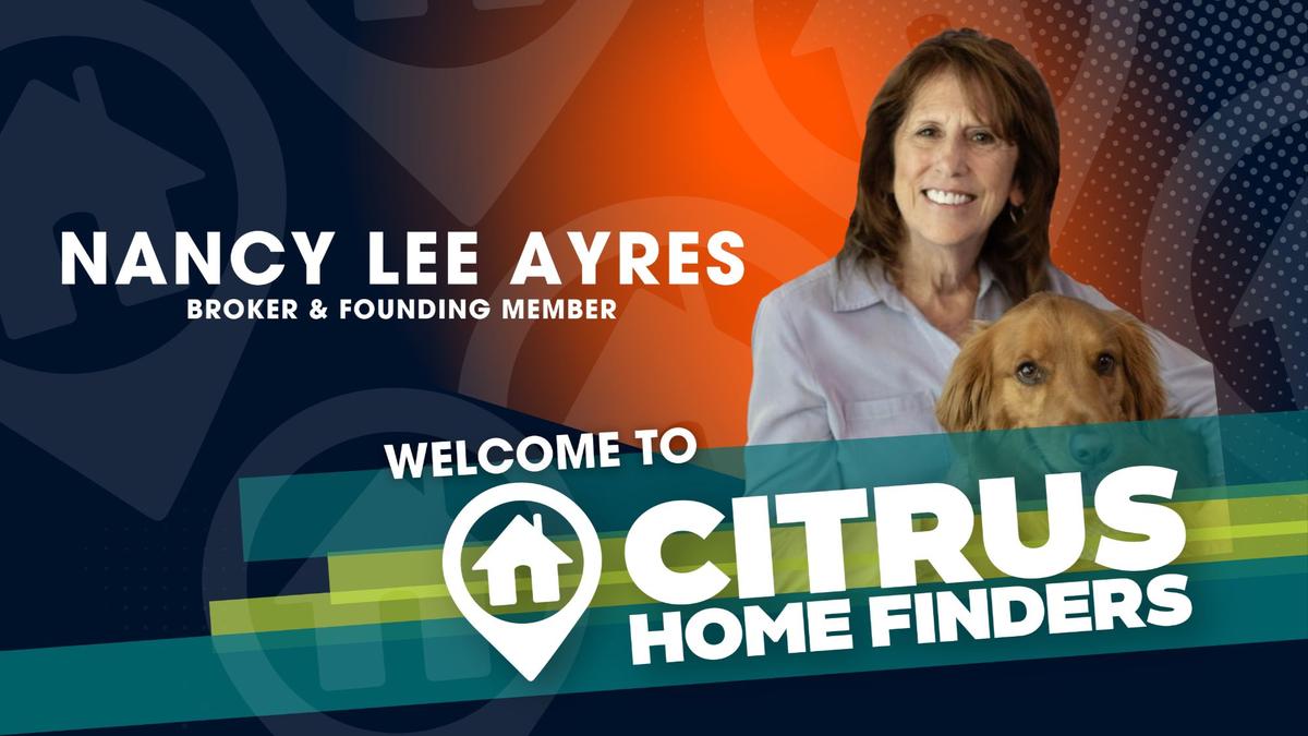Citrus Home Finders Welcomes Nancy Lee Ayres - Citrus Home Finders ...