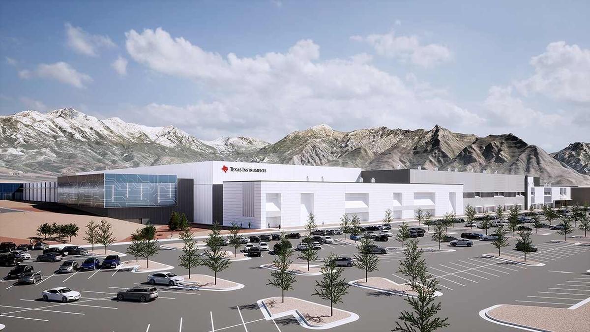 Texas Instruments Breaks Ground on Utah's New 300-mm Wafer Fab—Pavi...