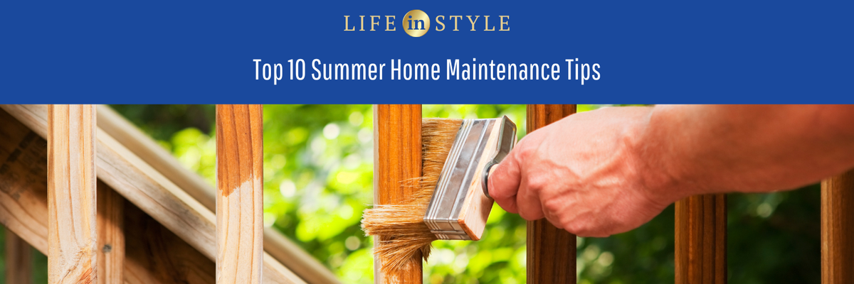 Top 10 Summer Home Maintenance Tips - New Heights KC | LPT Realty