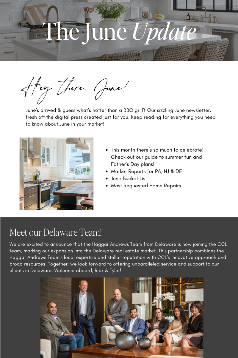 June News Letter - David Snyder - Center City Listings