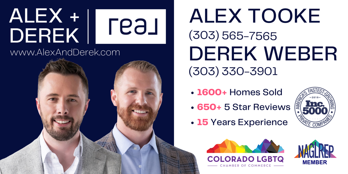 The Alex + Derek Team - Denver's Top LGBTQ+ Real Estate Team