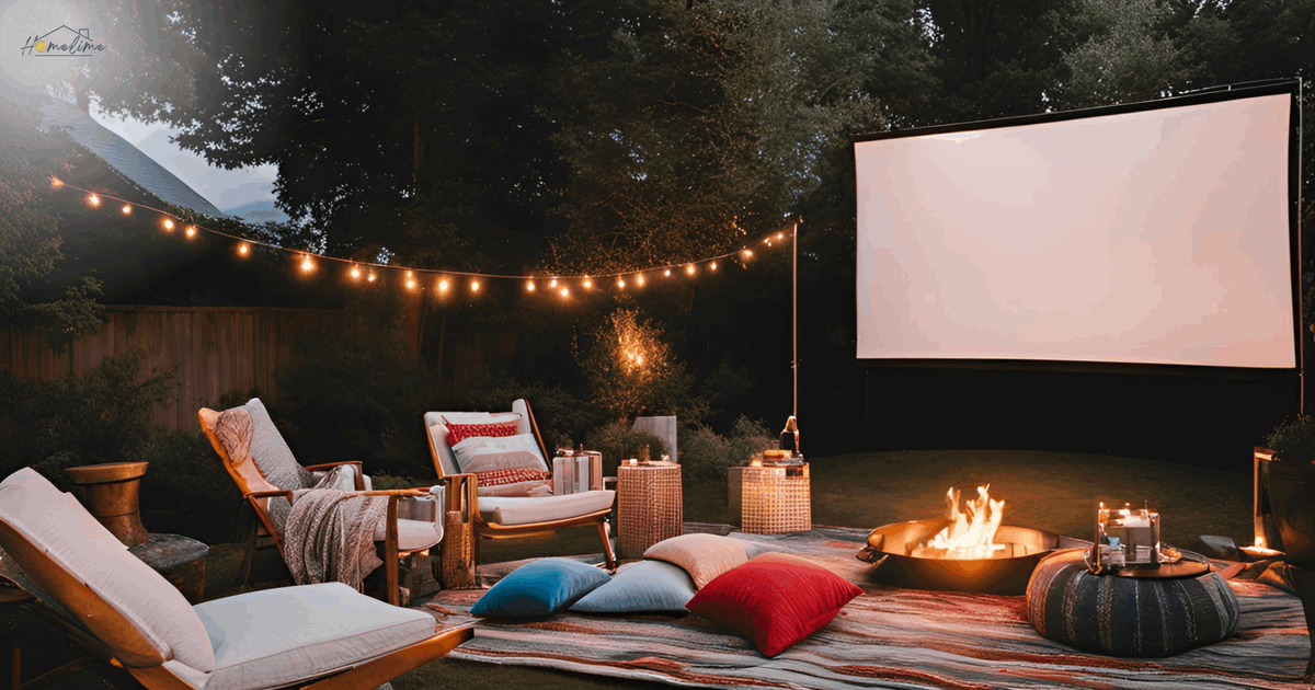 Creating a Cozy Home Movie Night Experience - Megan Denham - Homelime