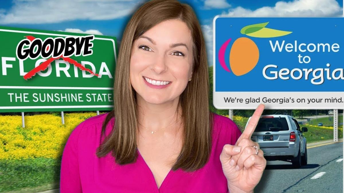 Why Is Everyone Leaving Florida For Georgia? - Sarah Maslowski - Ke...