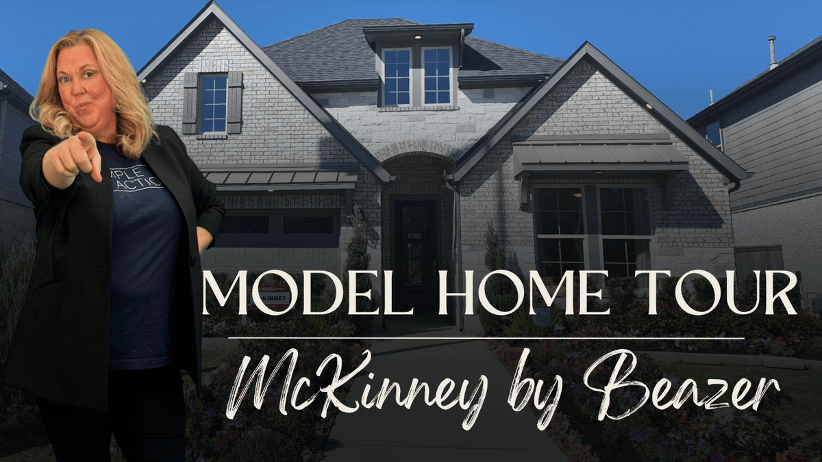 Explore the McKinney by Beazer Homes in the Sought-After Mavera Com...